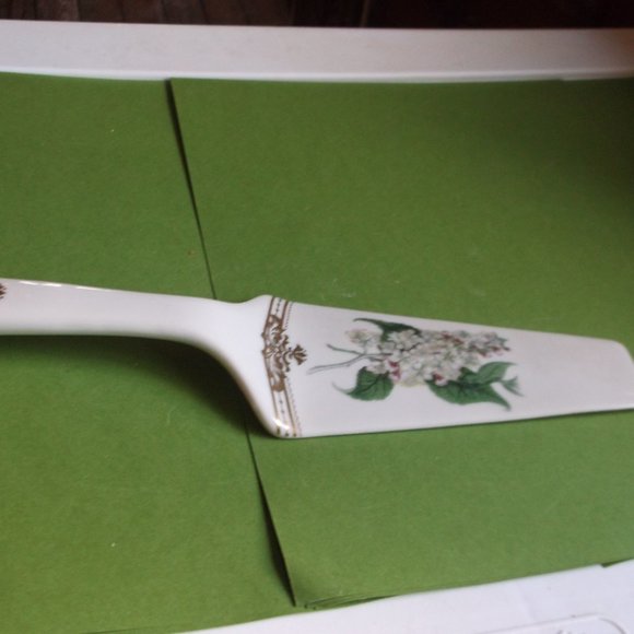 ANDREA FENZI | Accents | Vintage Fine China Cake Server | Poshmark